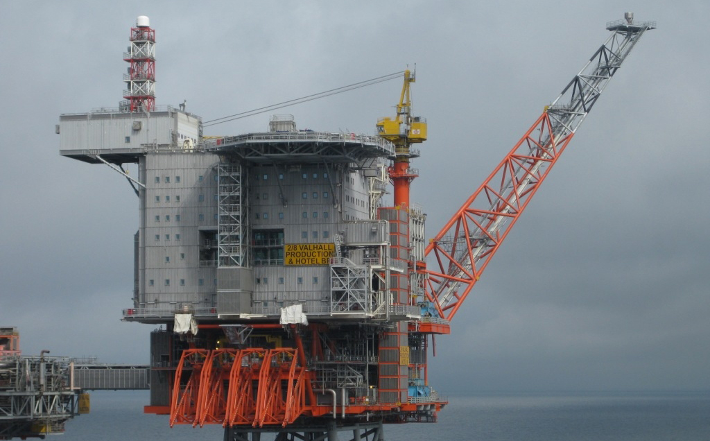 New process and hotel platform on Valhall – Valhall